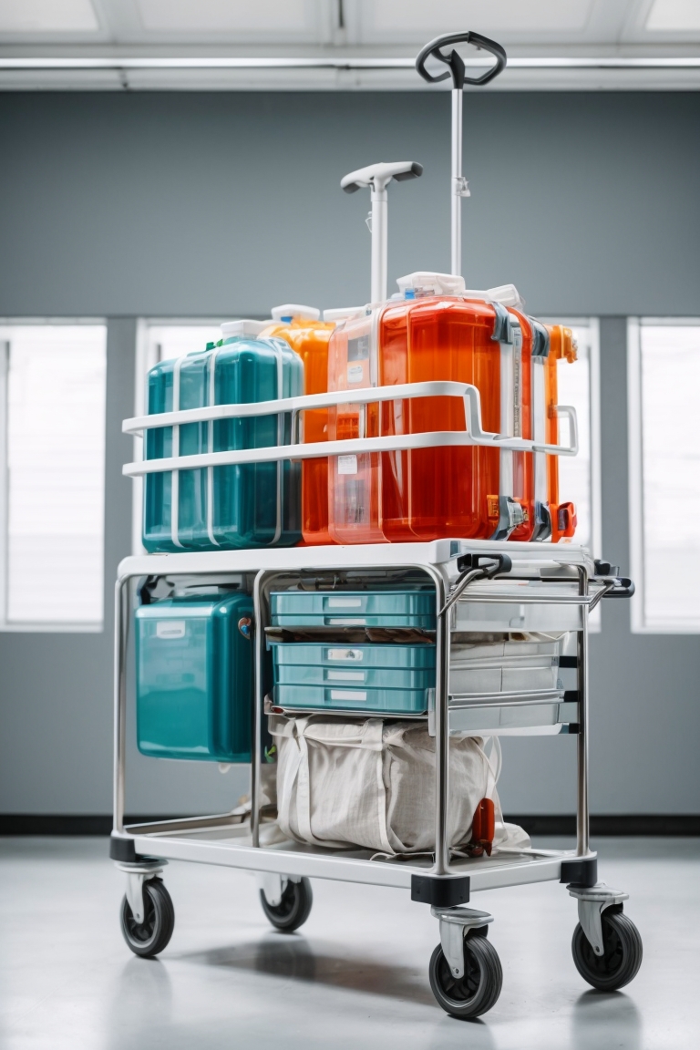 original packaging medication trolley – Shrouds