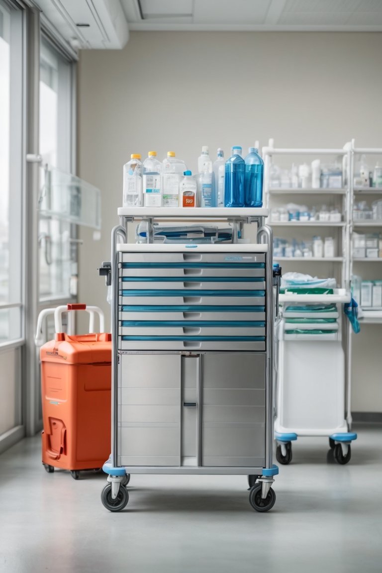 medical trolley cart with drawers – Shrouds