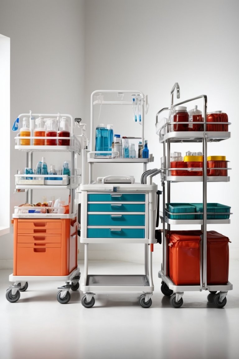 laundry service trolley – Shrouds