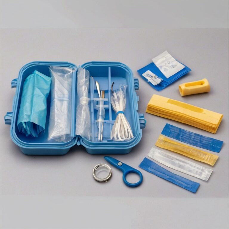 Disposable vasectomy kit – Shrouds
