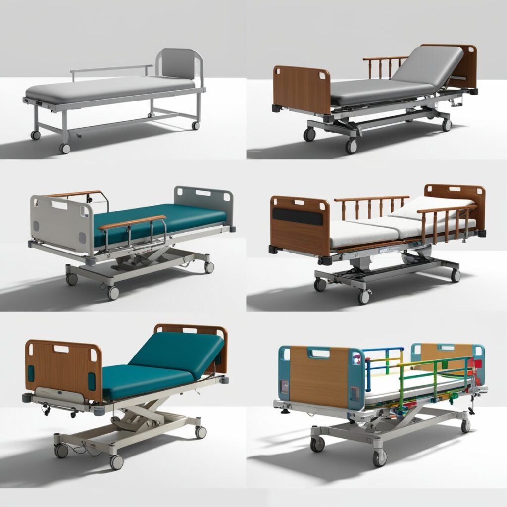 Hospital exam bed – Shrouds