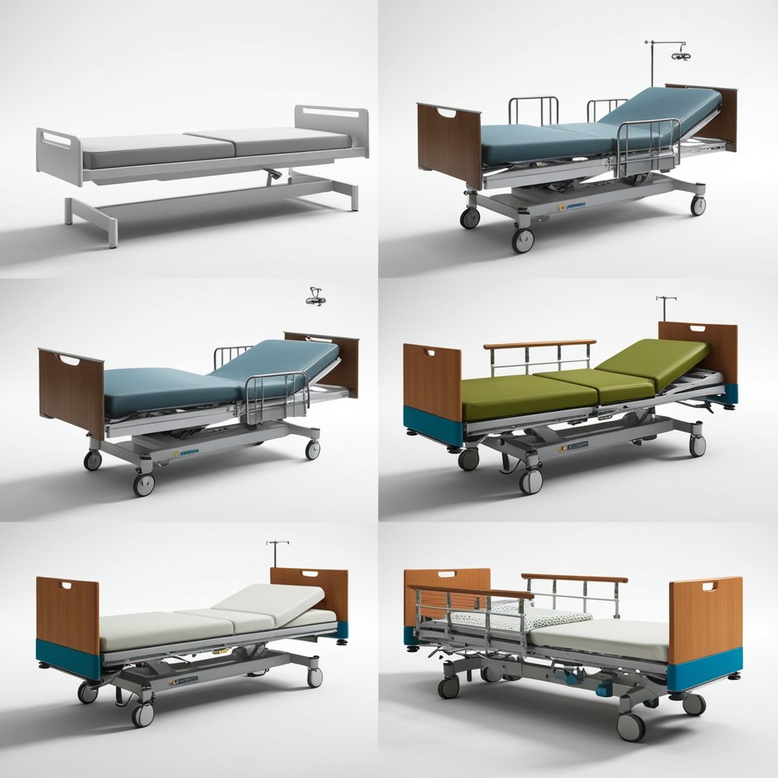 Hospital medical exam beds – Shrouds