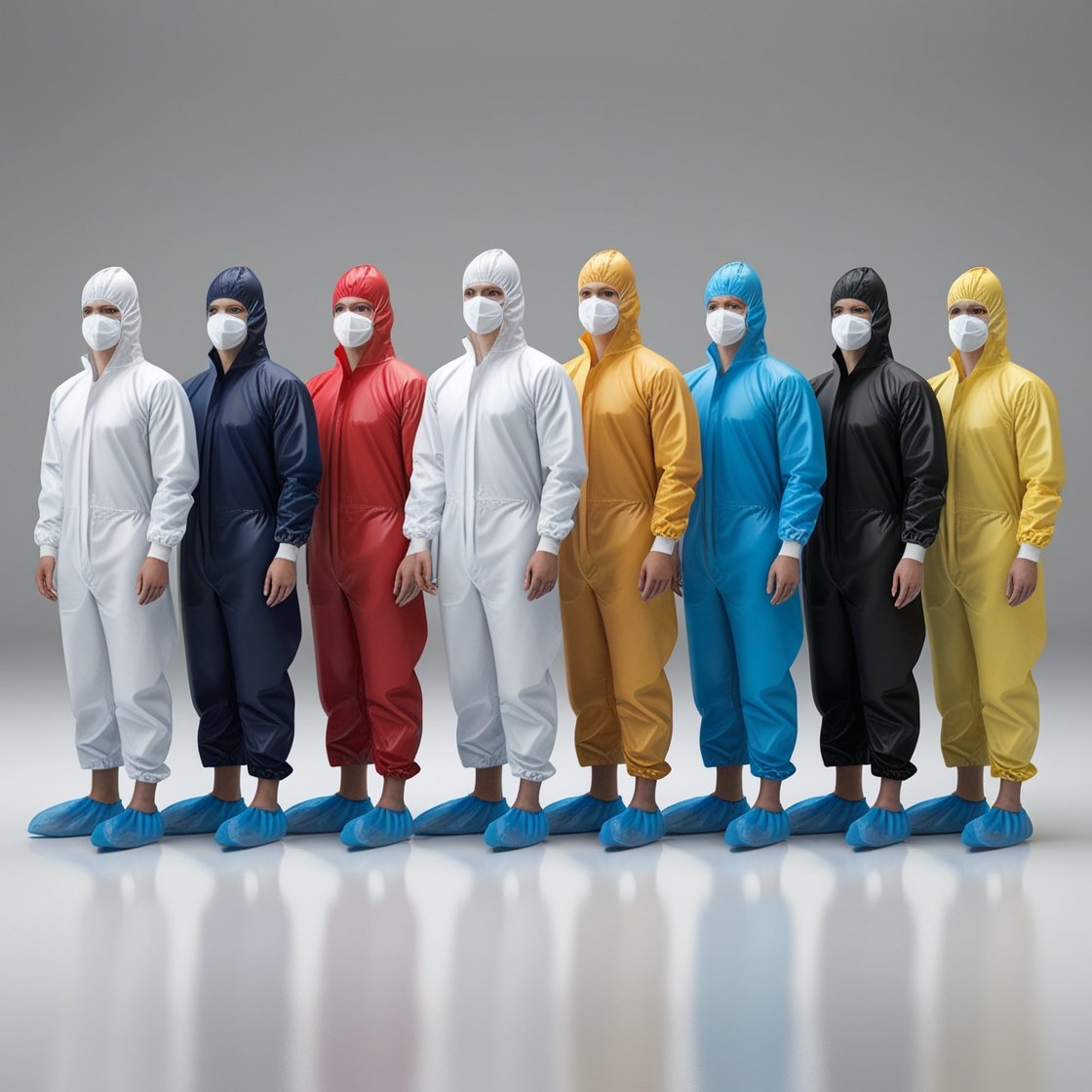 Disposable Coveralls Blue Small – Shrouds