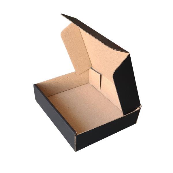 Black Gift Shipper Box – Small 200mm x 160mm x 50mm – Shrouds